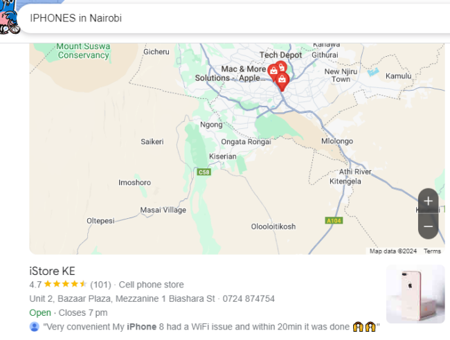 Authorized iPhone Retailers in Nairobi - iCentre Kenya